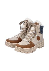 Rieker Snowboot/Winterstiefel - beige - Zalando.de