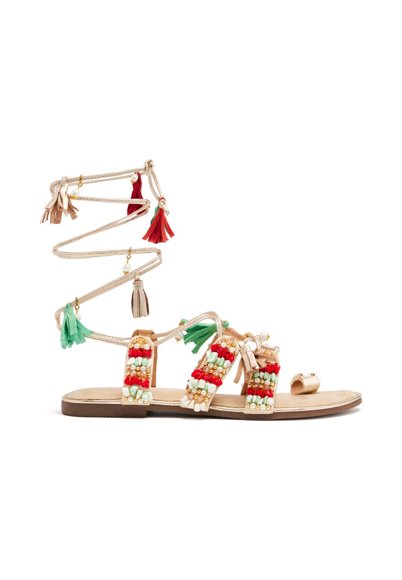 Gioseppo NUBO - Sandali - rojo/multicolore - Zalando.it
