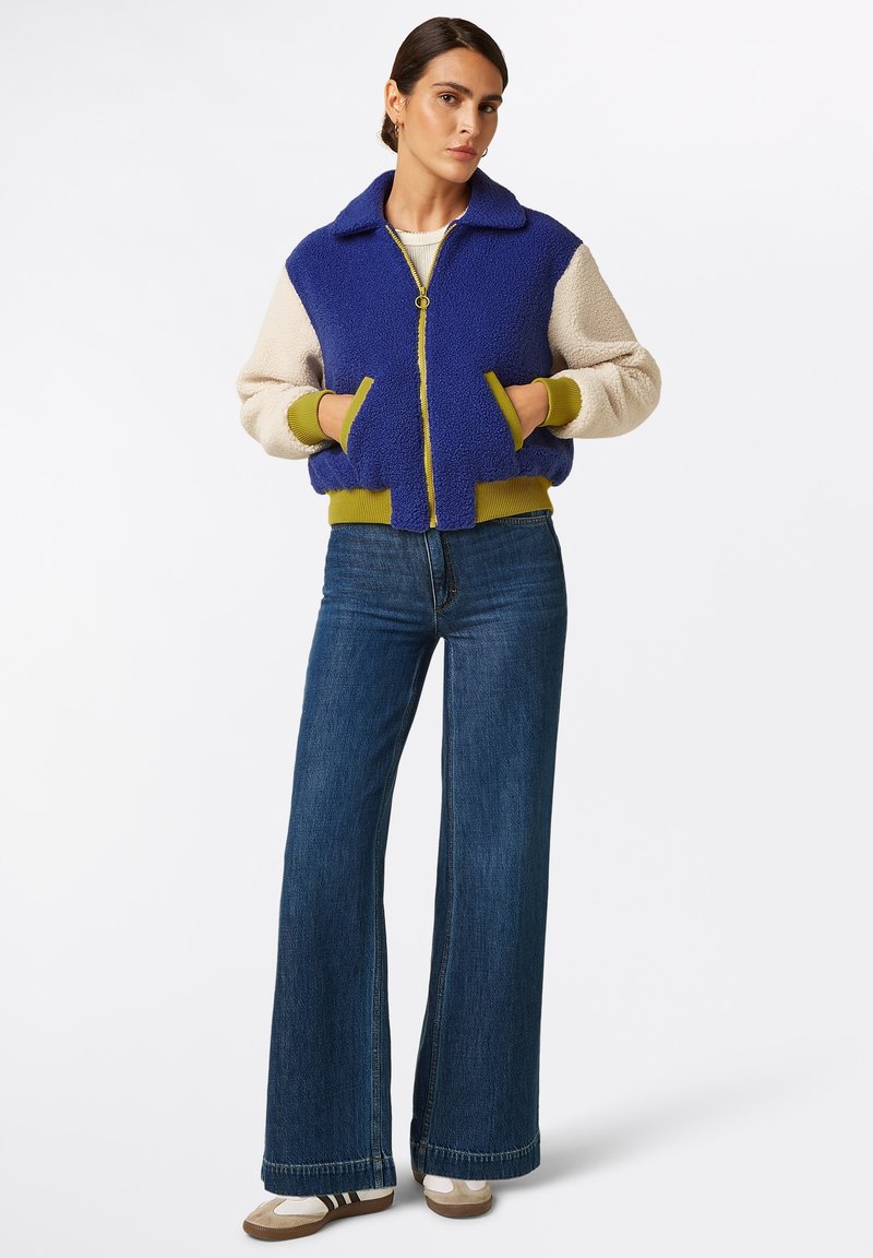 King Louie Fleece jacket - bluing/blue - Zalando