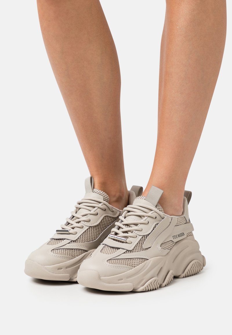 Steve Madden POSSESSION - Trainers - greige/beige - Zalando.ie