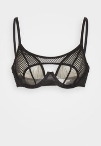 Playful Promises GRETA CUT OUT BRA - Underwired bra - black - Zalando.co.uk