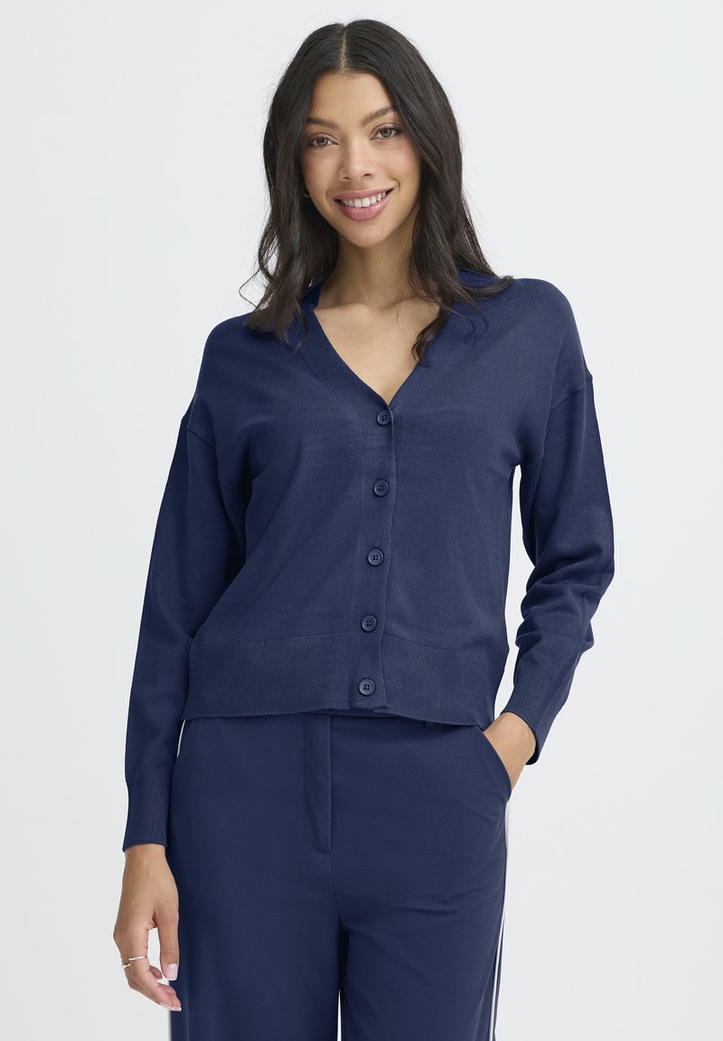 b.young BYMMORLA 2 - Kofta - medieval blue/mörkblå - Zalando.se