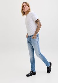 Jack & Jones JJIGLENN JJICON JOS NOOS - Jean slim - blue denim/denim ...