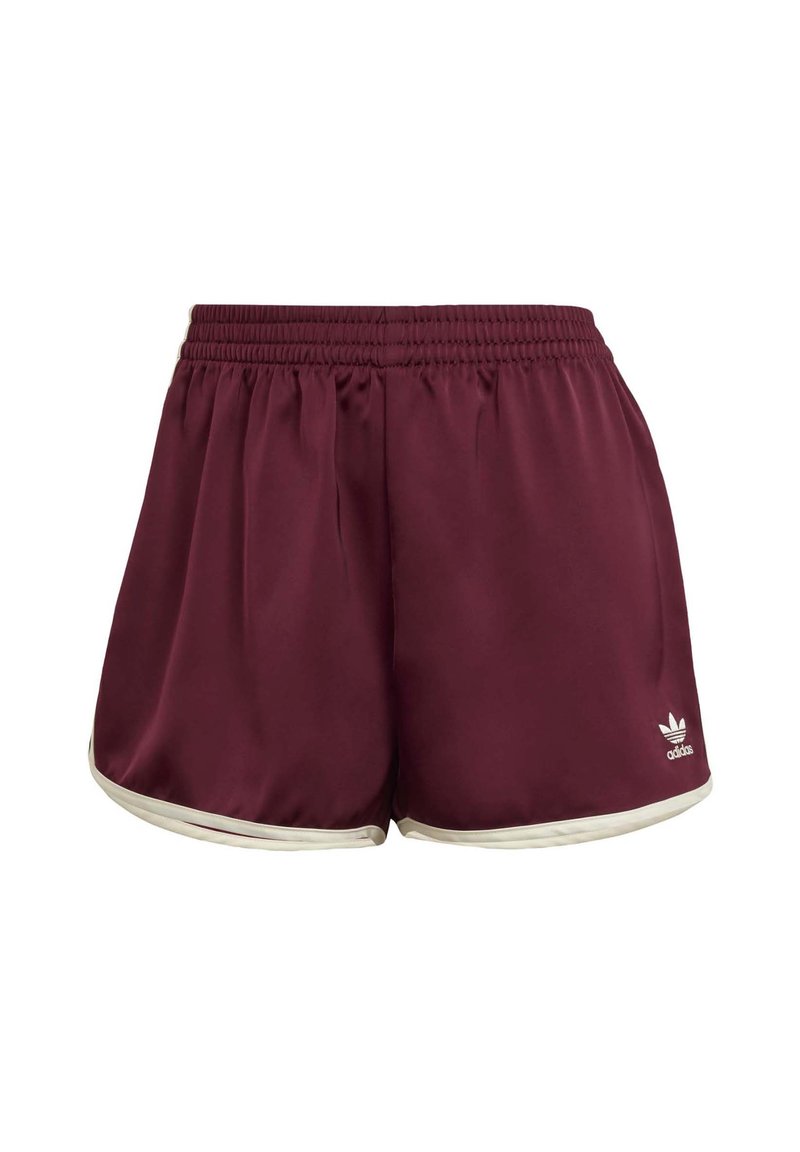 adidas Originals SPRINTER - Shorts - maroon cream white/dark red - Zalando