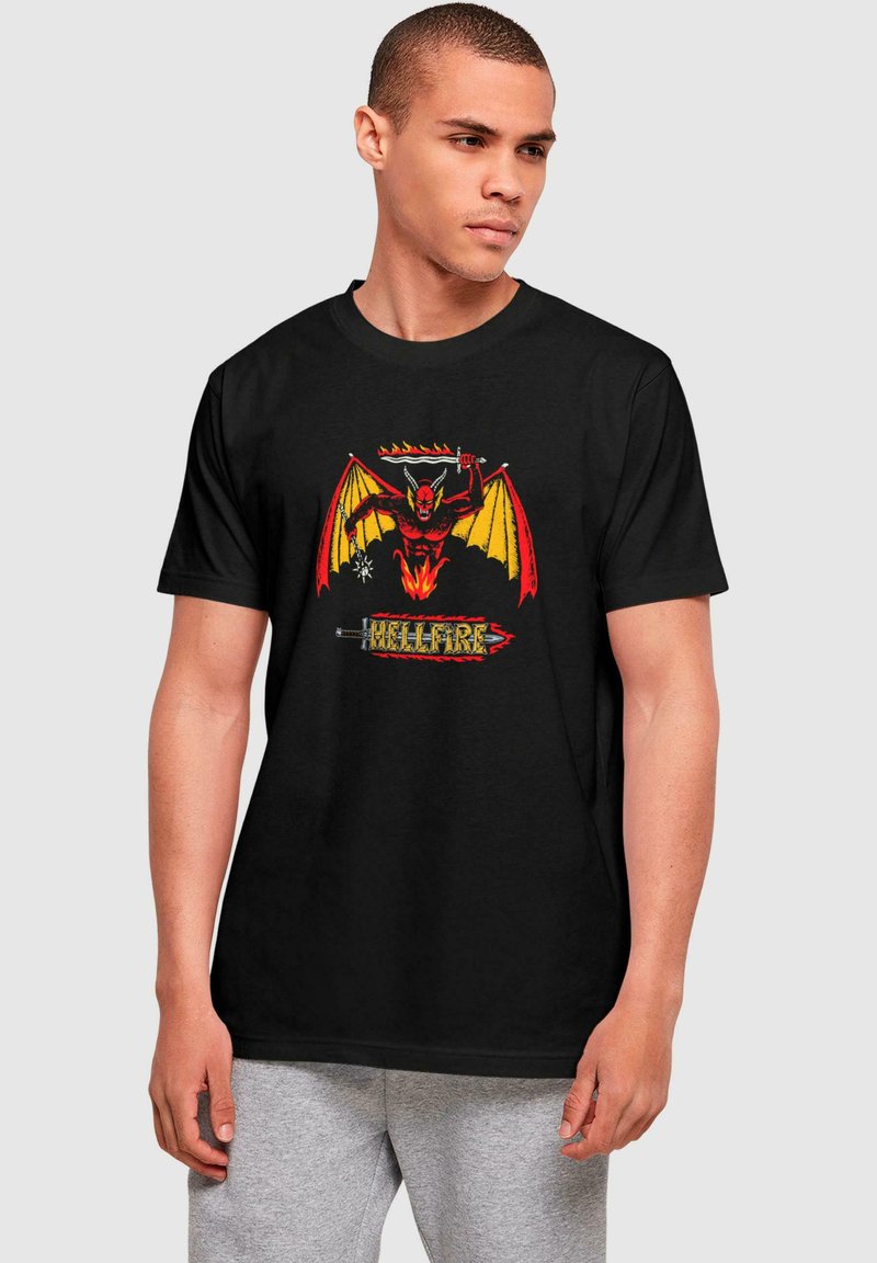 ABSOLUTE CULT ABSOLUTE CULT STRANGER THINGS - HELLFIRE SWORD - T-Shirt ...