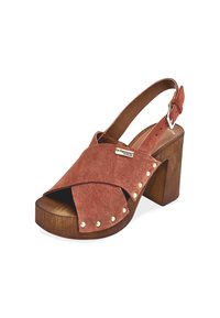 Les Tropeziennes par M Belarbi TESSY - Sandales à plateforme - brick ...