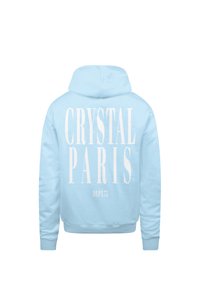 CRYSTAL PARIS FACE - Kapuzenpullover - ice water/hellblau - Zalando.ch