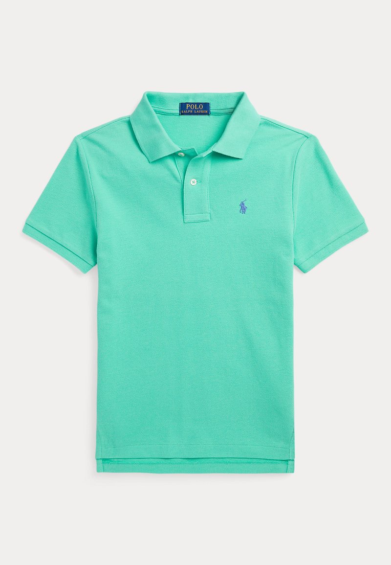 Polo Ralph Lauren SLIM FIT COTTON MESH POLO - Piké - key west green ...