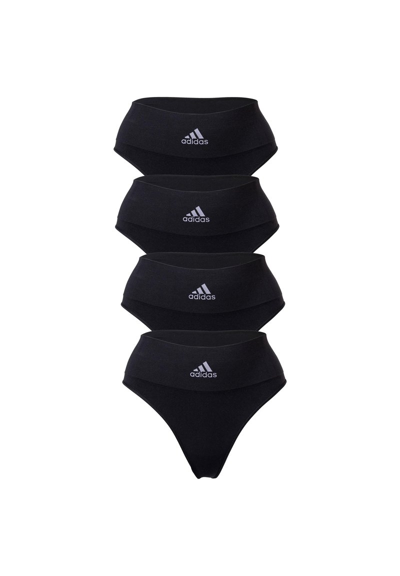 adidas Performance 4 PACK - String - schwarz - Zalando.ch