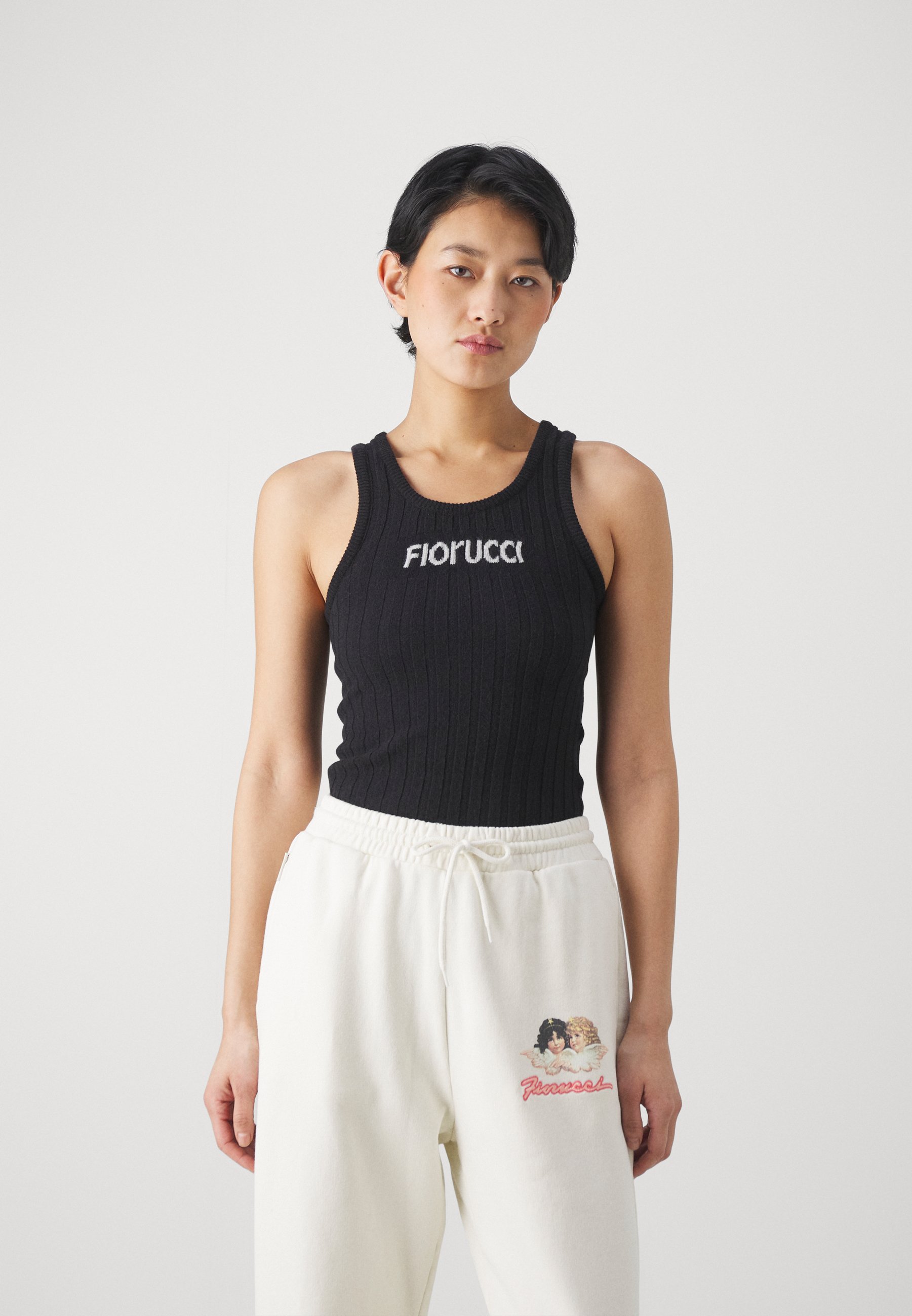 Fiorucci ANGOLO VEST - Top - black/schwarz - Zalando.ch