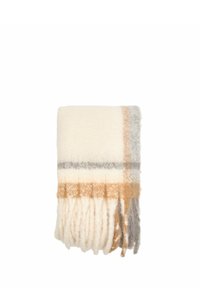Stradivarius WITH SIDE STRIPE - Scarf - beige - Zalando