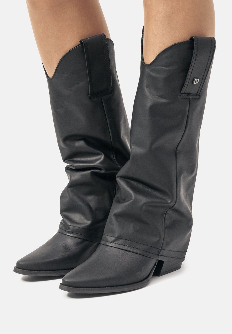 mtng Cowboy/Biker boots - black - Zalando.de