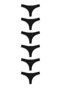 Next BLEND KNICKERS 6 PACK - Stringit - black/musta - Zalando.fi