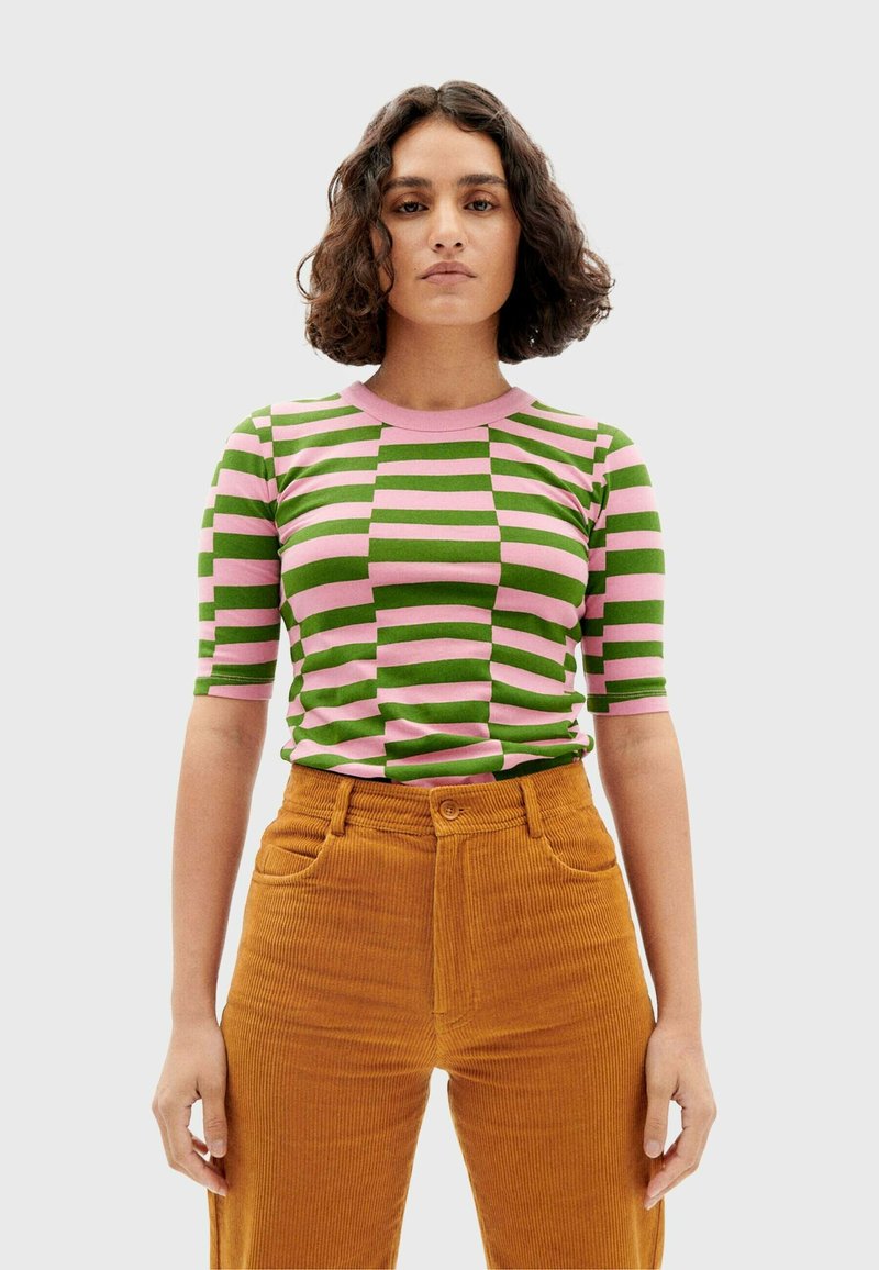 Thinking Mu DAKOTA - T-Shirt basic - green/grün - Zalando.de