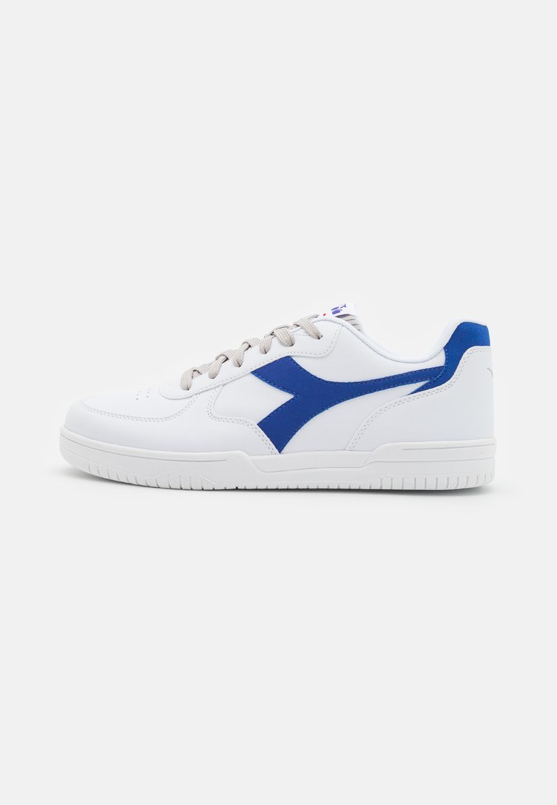 Diadora RAPTOR CAMPUS UNISEX - Trainers - white/imperial blue/white ...