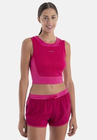 icebreaker MERINO 125 LIGHT WEIGHT ZONEKNIT CROPPED O LINES - Top ...