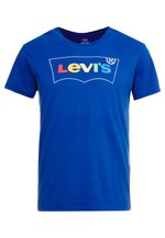 Levi's® HOUSEMARK GRAPHIC TEE - Print T-shirt - blue/white - Zalando.de