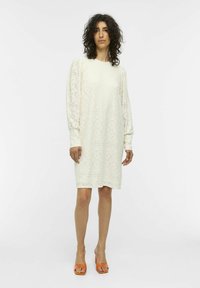 Object FEODORA L/S - Freizeitkleid - cloud dancer/offwhite - Zalando.de