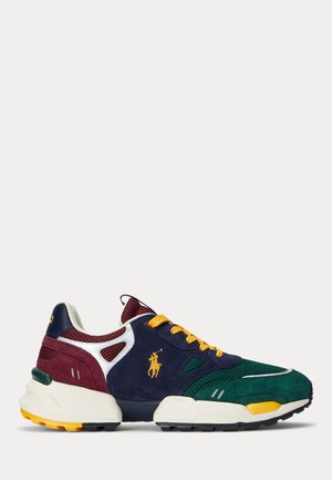 Polo Ralph Lauren MASTERS COURT TOP - Sneakers basse - red/black/white ...