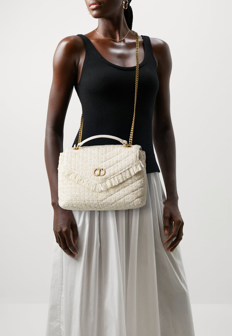 TWINSET BAG - Handbag - old white/off-white - Zalando.ie