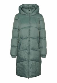 Vero Moda Winter coat - dark forest/dark grey - Zalando