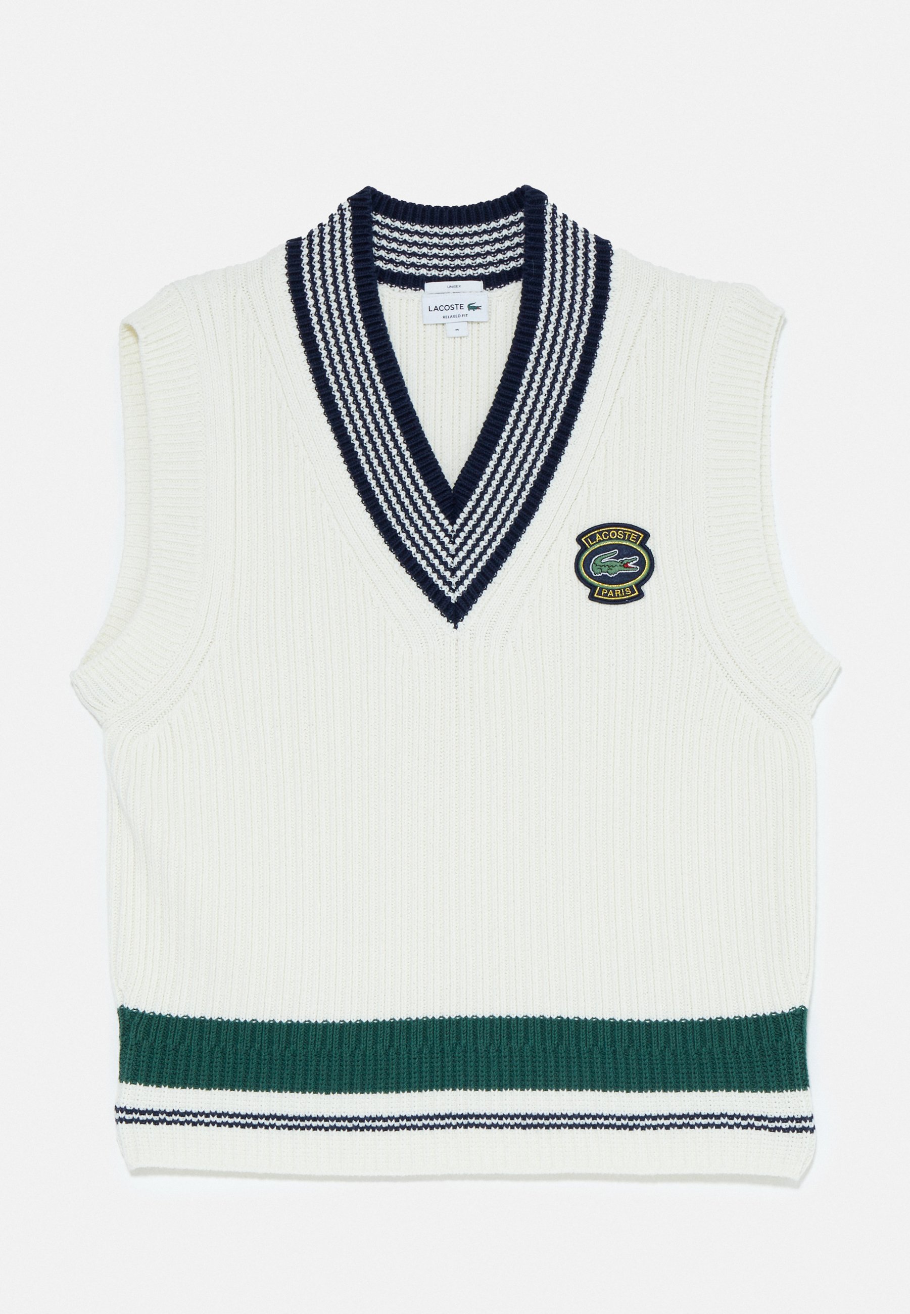 Lacoste sleeveless jumper store