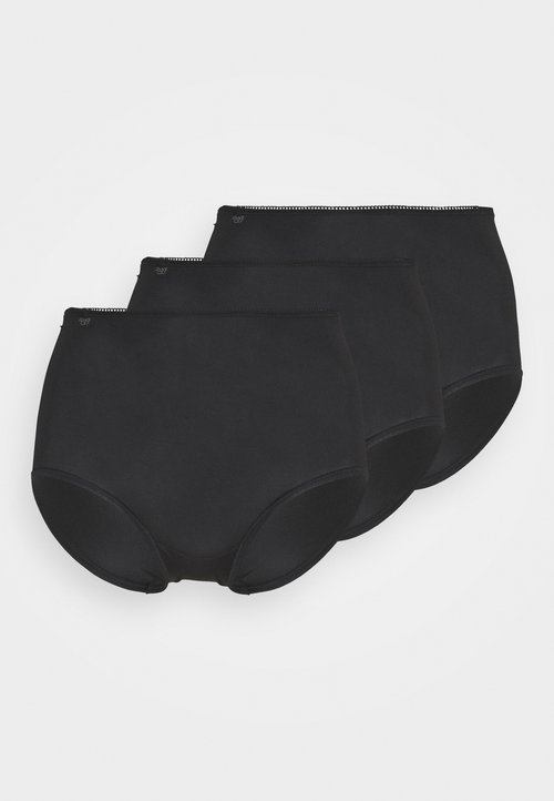 Sloggi SLIP - MIDI, BASIC 4ER PACK, EINFARBIG - Slip - schwarz/noir ...