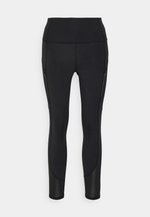 Athleta RAINIER UNBRUSHED 7/8 - Leggings - black - Zalando.de