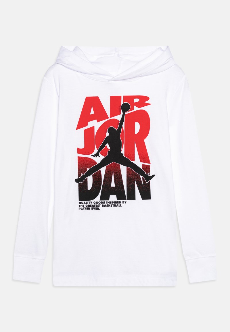 Jordan AIR JORDAN FRESH STACK UNISEX - Long sleeved top - white ...