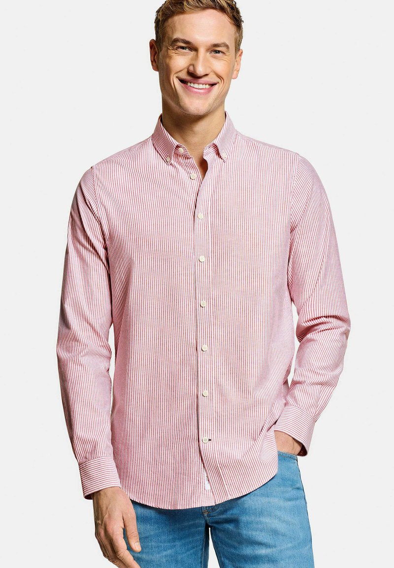 MR MARVIS THE OXFORD SHIRT - Shirt - decks/pink - Zalando