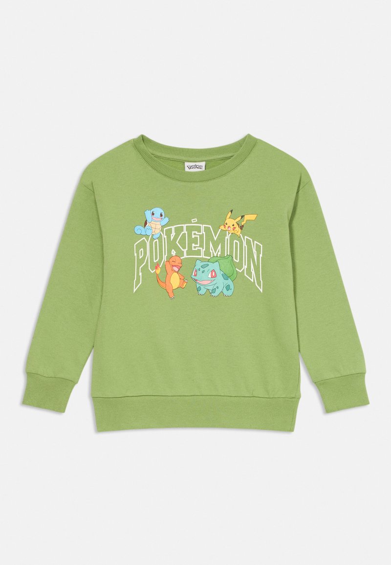 Lindex SWEATSHIRT POKEMON - Sudadera - green/verde - Zalando.es