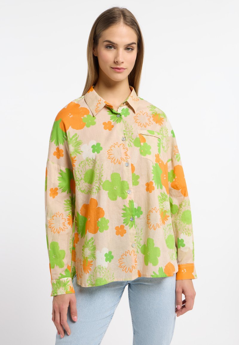 Frieda & Freddies Button-down blouse - lindgruen/green - Zalando