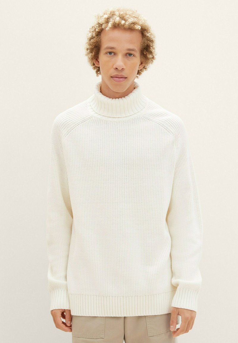 TOM TAILOR DENIM Pullover - white/blanc - ZALANDO.FR