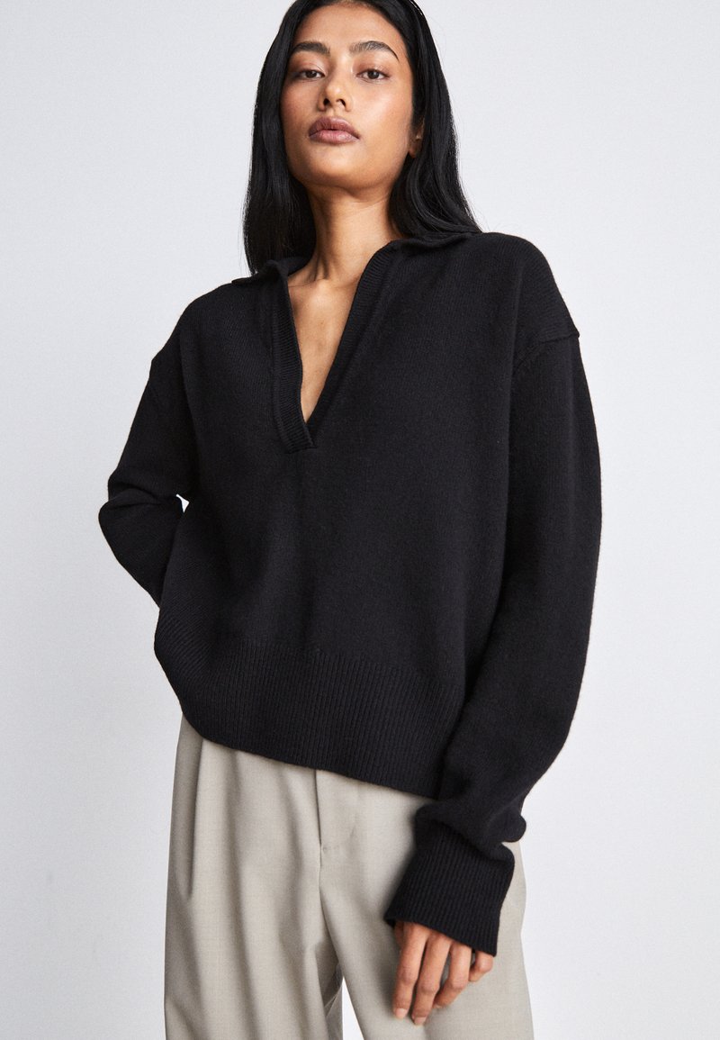 DRYKORN MONALIE - Strickpullover - black/schwarz - Zalando.de