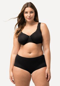 Ulla Popken 3ER-PACK HIPSTER NEIN VERSCHIEDENE FARBEN - Slip - black/schwarz - Zalando.de