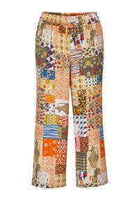 GOLDNER CULOTTE VERA - Shorts - yellow patterned/yellow - Zalando