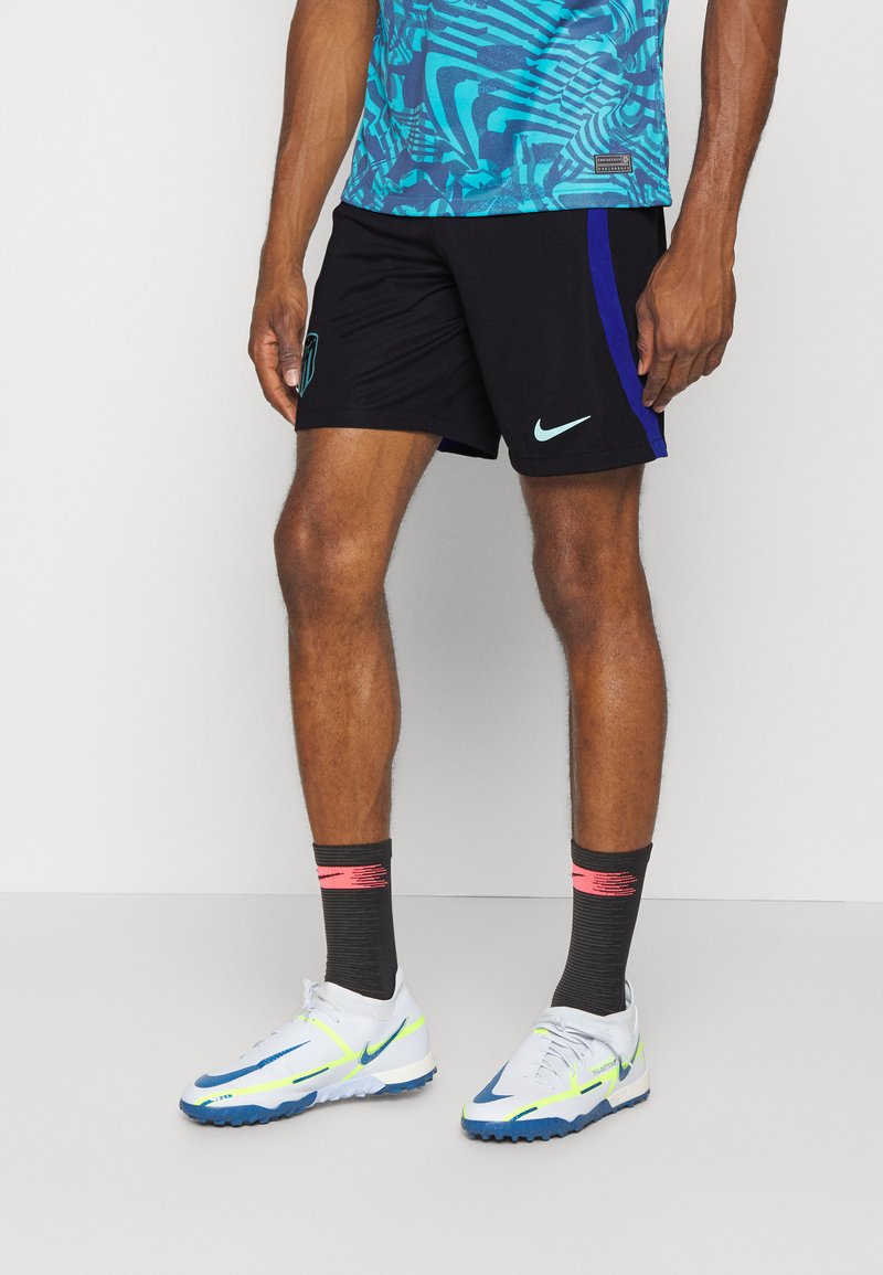 Nike Performance ATLÉTICO MADRID STADIUM - Shorts - black/deep royal ...