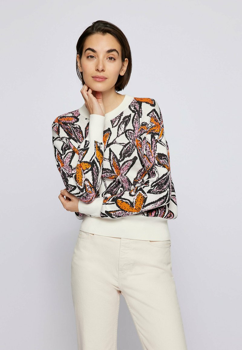 BOSS Jumper - patterned/brown - Zalando.de