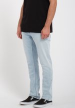 Volcom 2X4 - Straight leg jeans - powder blue/blauw - Zalando.nl