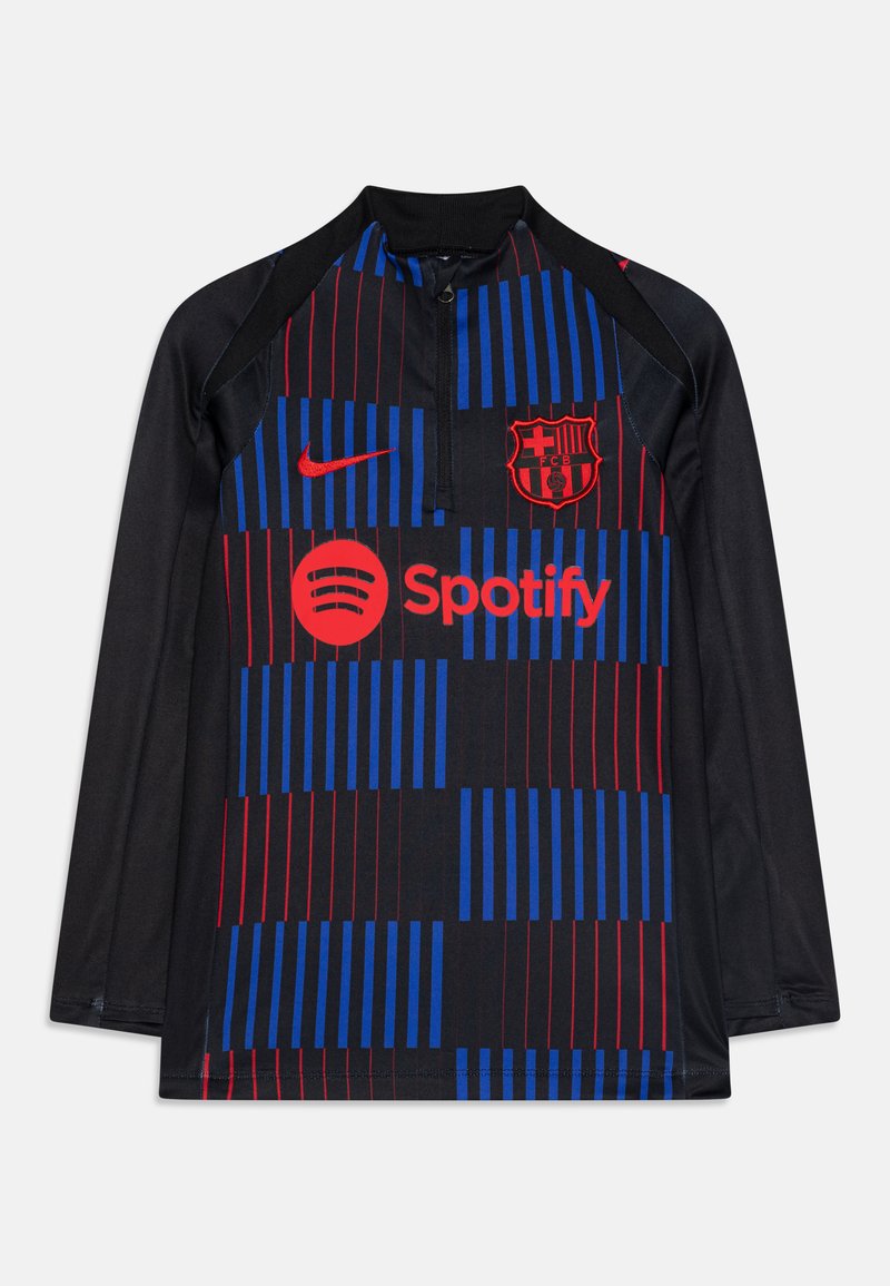 Nike Performance FC BARCELONA FCB DF UNISEX - Long sleeved top - black ...