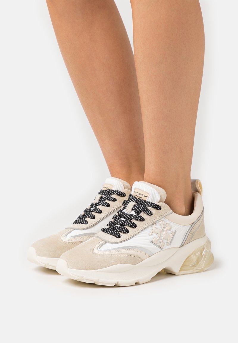 Tory Burch BUBBLE GOOD LUCK TRAINER - Sneakers - new ivory/light cream ...