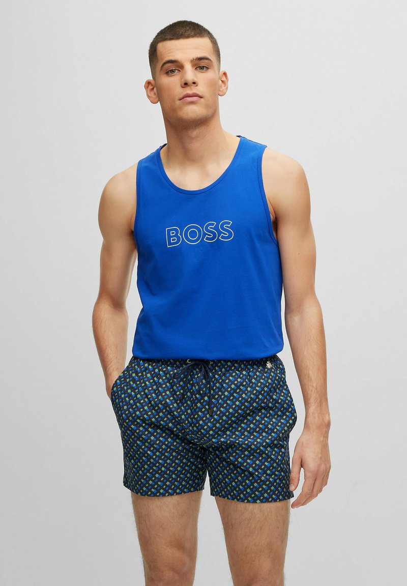 BOSS TANK - Top - blue thirteen/blue - Zalando.co.uk