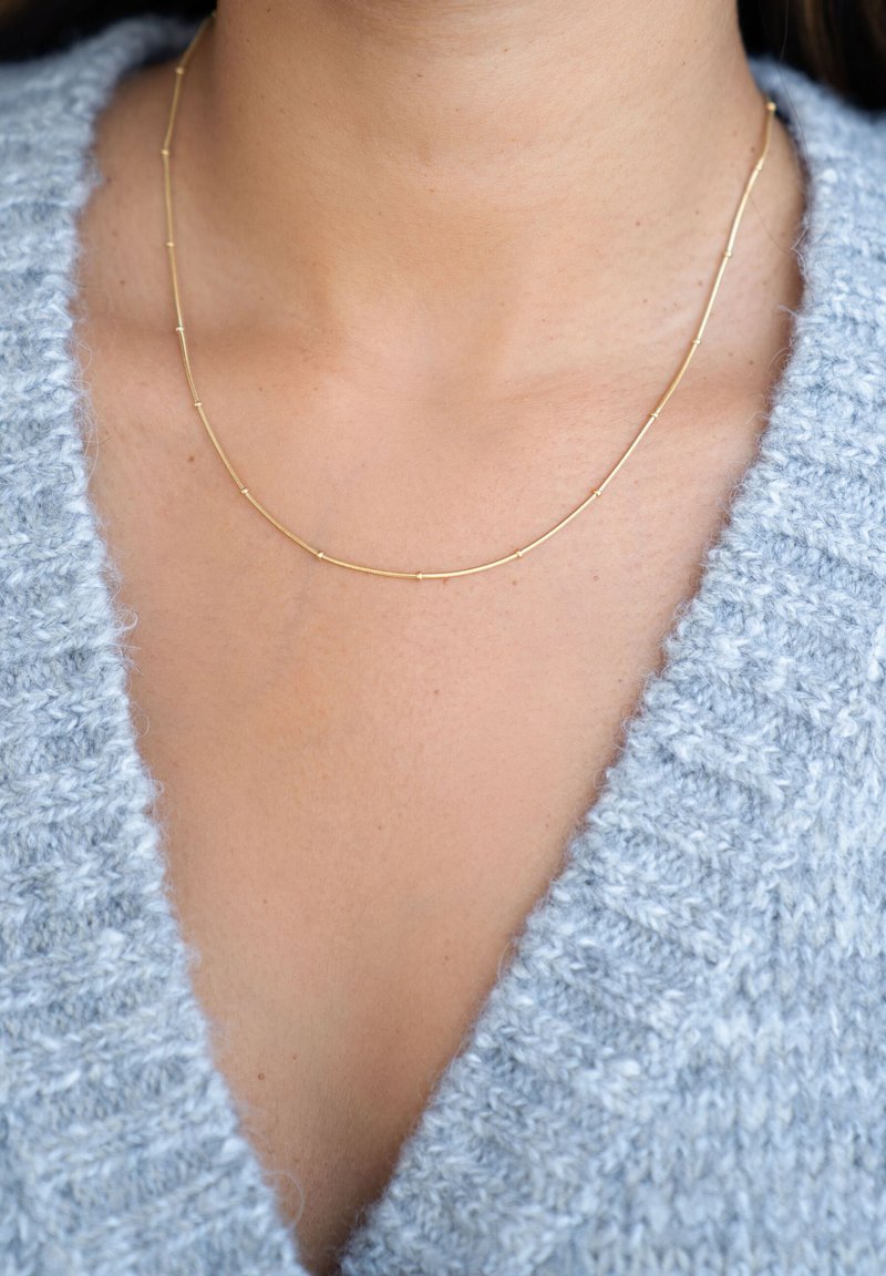 My Jewellery BASIC WITH BALLS - Ketting - gold-coloured/goudkleurig ...