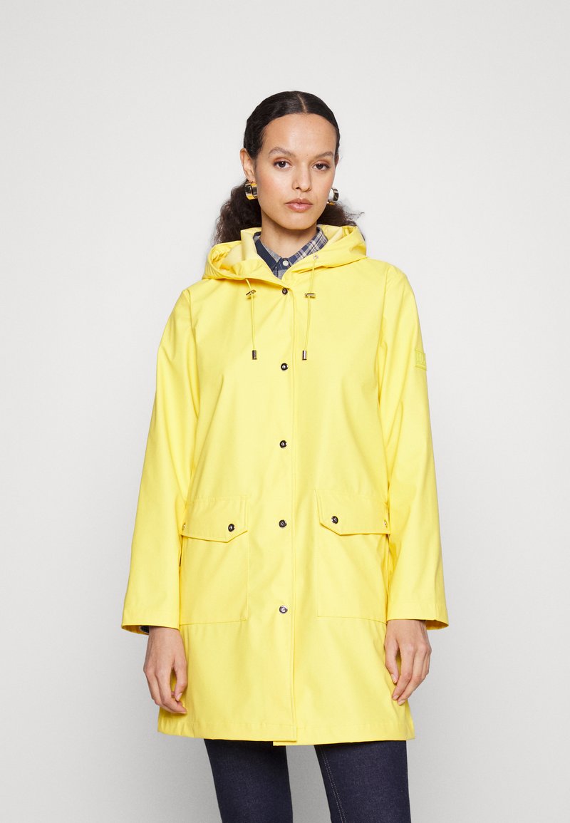 Lauren Ralph Lauren SLICKER - Waterproof jacket - sunfish yellow/yellow ...