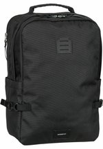 Sandqvist ANDRE - Backpack - black black leather/black - Zalando