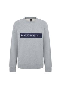 Hackett London ESSENTIAL CREW - Sweatshirt - grey navy/gris - ZALANDO.FR