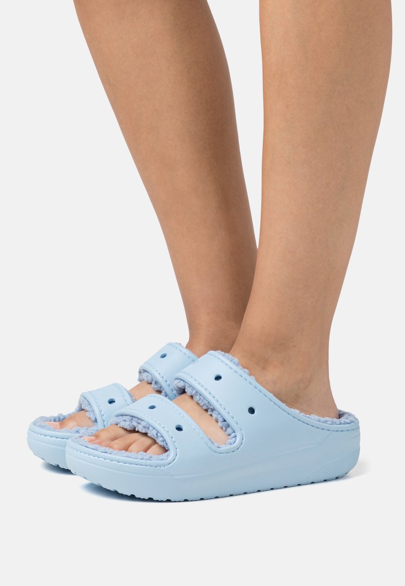 Crocs - Kapcie/niebieskoszary - Zalando.pl