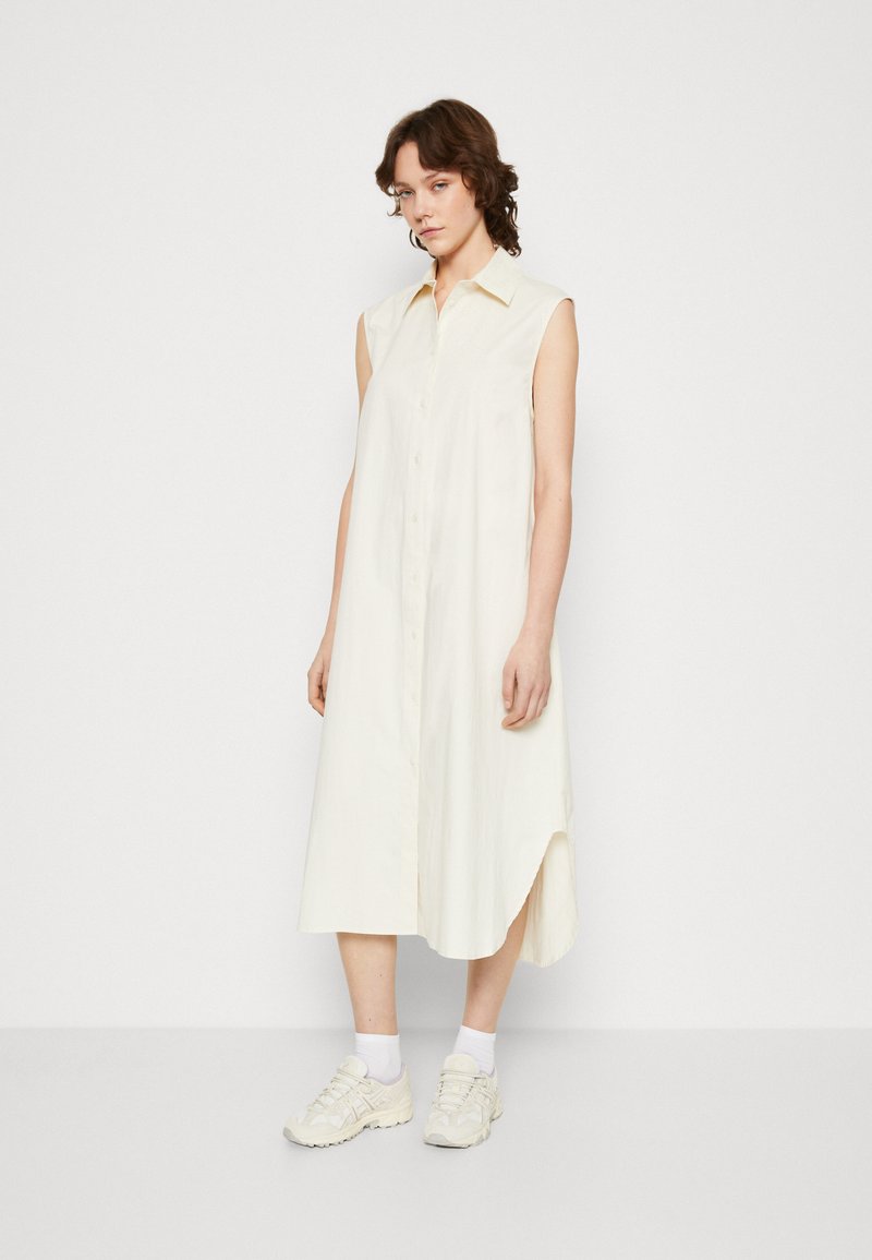 Minimum ZASIO - Shirt dress - birch/off-white - Zalando.ie