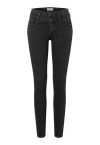 TIMEZONE Slim fit jeans - very black wash/black - Zalando