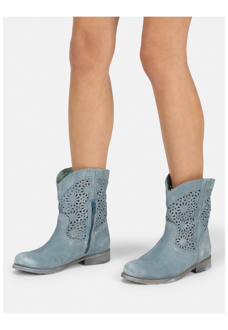 Felmini Stivaletti texani / biker - jade garden/verde - Zalando.it